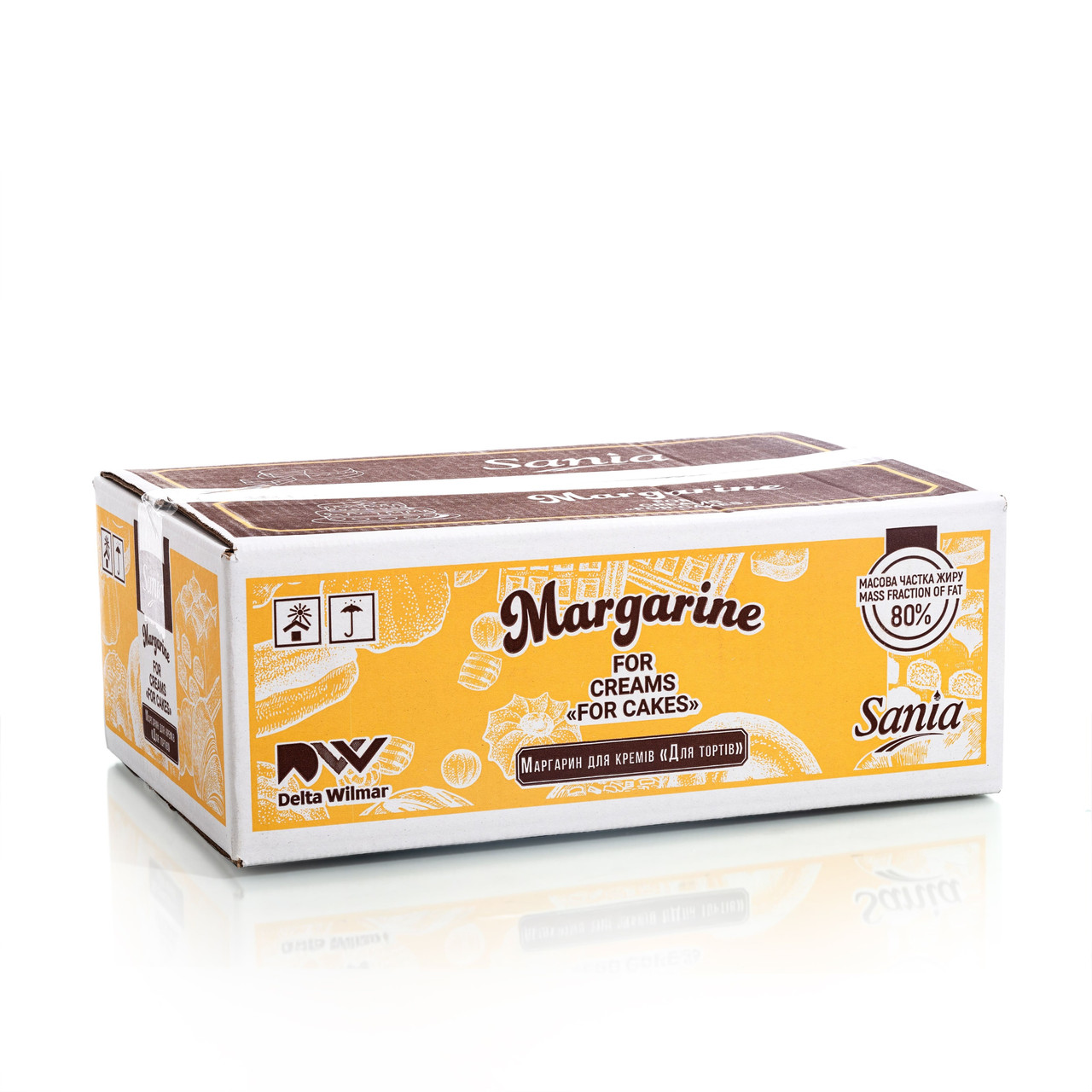 Маргарин SANIA 80% для крему для тортів 10 кг (ID#2342588053), ціна ...