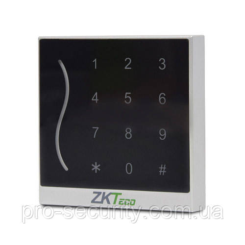 Зчитувач з клавіатурою Mifare+EM ZKTeco ProID30 BEMD-RS Black з ...
