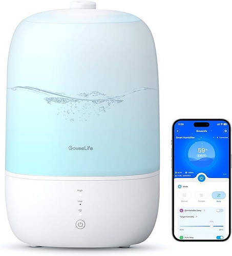 Зволожувач повітря GoveeLife Smart Humidifier Lite H7140 з Wi-Fi 3 л із ...