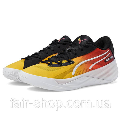 Кроссовки Puma All-Pro Nitro Showtime Yellow Sizzle/Purple Glimmer ...