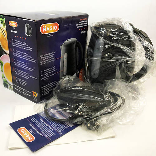 Электронный чайник MAGIO MG-101, Стильный электрический чайник, Чайники IW-131 с подсветкой (ID ...