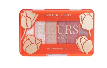 Палетка тіней для повік Vivienne Sabo Fleurs Naturelles Eyeshadow Palette 02 - Tulipe, 5 г (ID ...