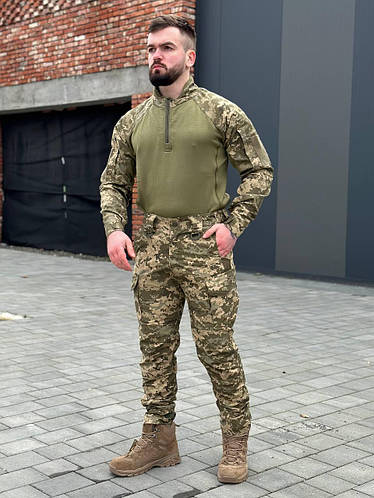 ЗП Ubac pixel утеплена мікрофлісом, тактична військова форма преміум ...