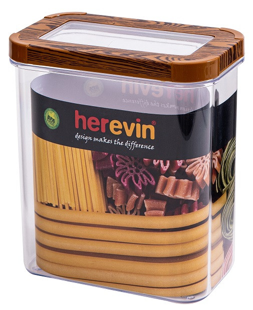 Контейнер Herevin Wood Transparent Lid 1.8 л (161207-003) (ID ...