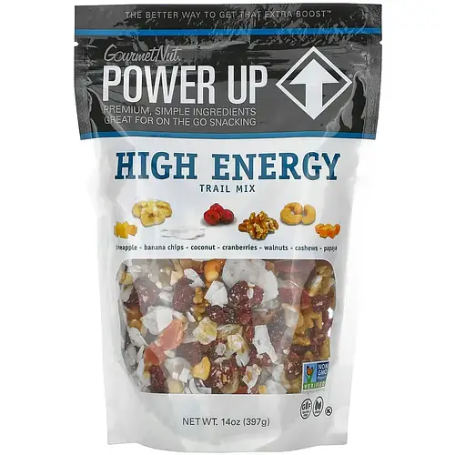 Power Up, High Energy Trail Mix, 14 унций (397 г) (ID#2279738983), цена ...