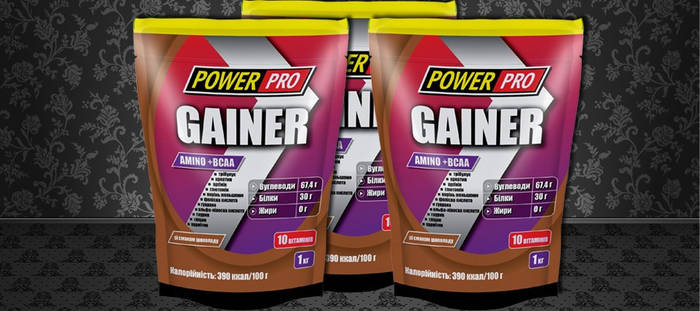 Power Pro GAINER 1 кг, цена 410 грн — Prom.ua (ID#428208893)