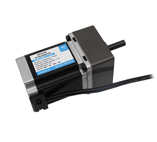 Кроковий двигун 57BYG250C-C з циліндричним редуктором 1:10 2GN-10K ...