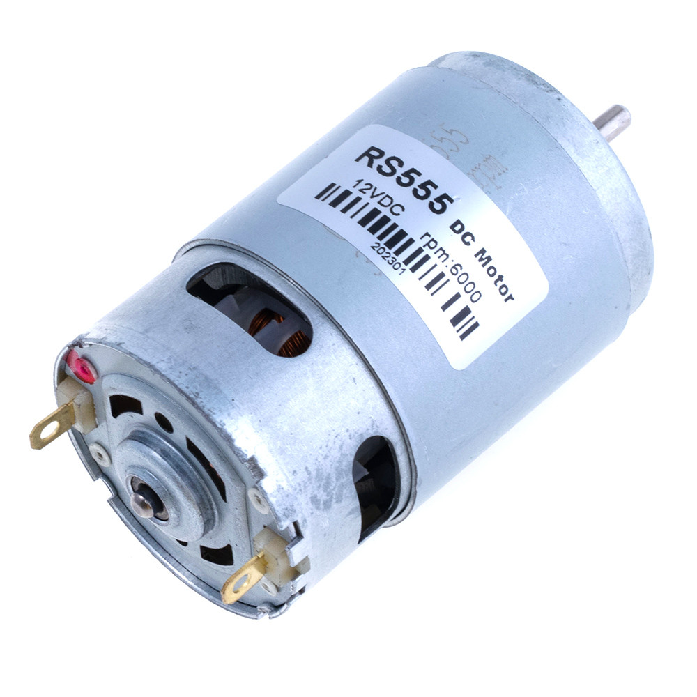 Мотор RS555, 6000rpm, 12VDC, ціна: 151.28 ₴, купити на Prom.ua