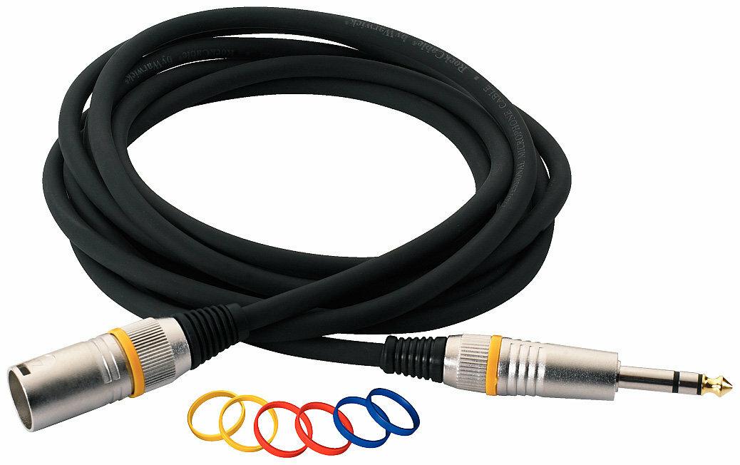 Балансний кабель ROCKCABLE RCL30383 D6M BA - MICROPHONE CABLE - XLR (M ...