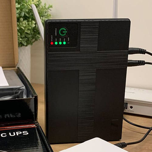 Роутер ups, Портативний безперебійник джерело живлення для роутера, Дбж ...