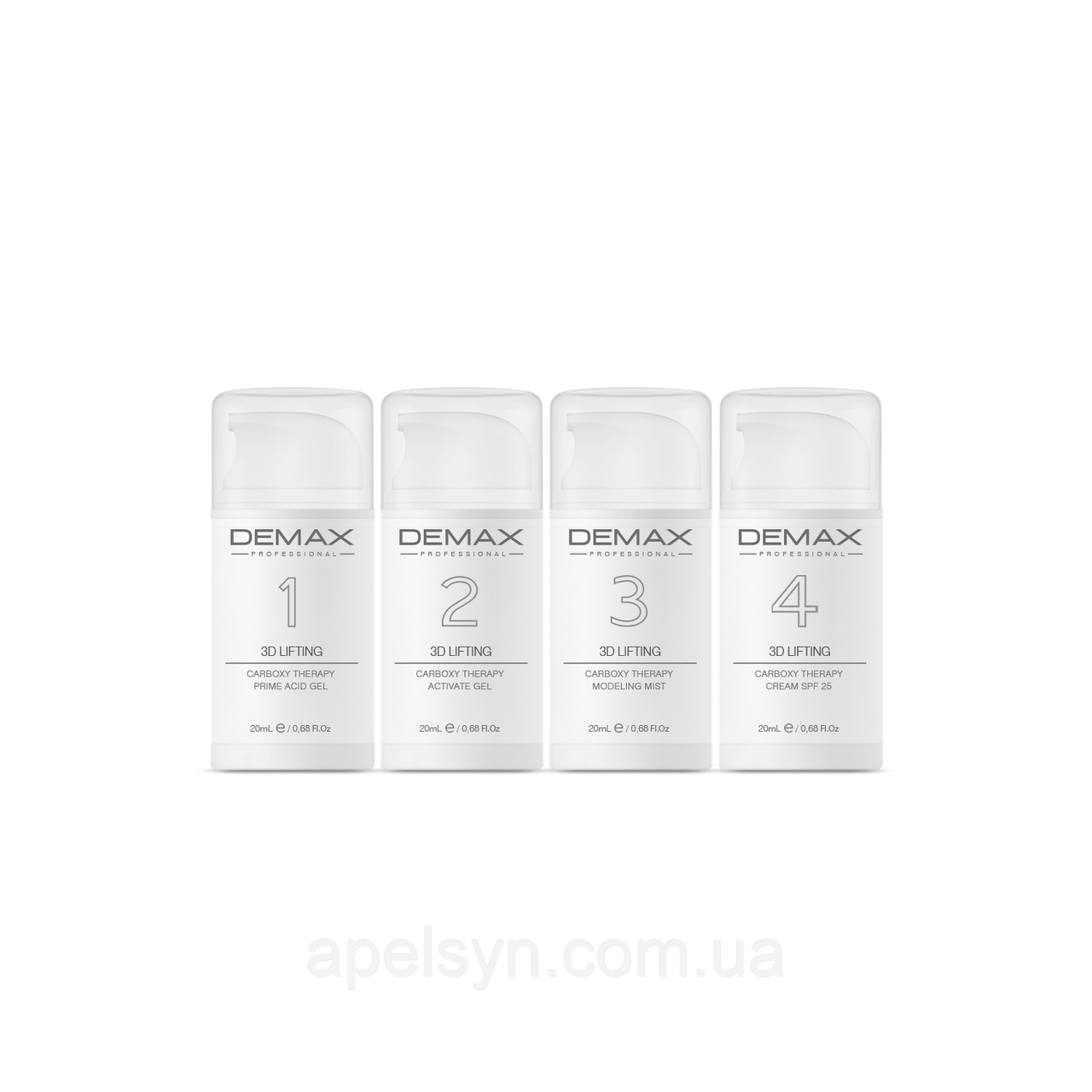 Demax 3D-ліфтинг карбоксітерапія Сет на 4-6 ПРОЦЕДУР (ID#2493829527 ...