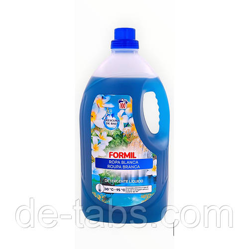 Formil White свежесть Бали гель для стирки белых и светлых тканей 5 л ...