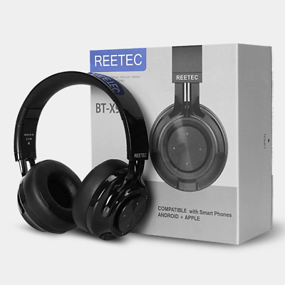Наушники с микрофоном для компьютера Reetec BT-X9 Bluetooth V5.0 ...