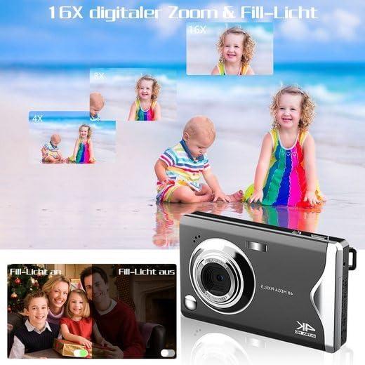 Цифрова мінікамера Digital Camera 4K Ultra HD-48 Mega Pixels HD, 1080P ...