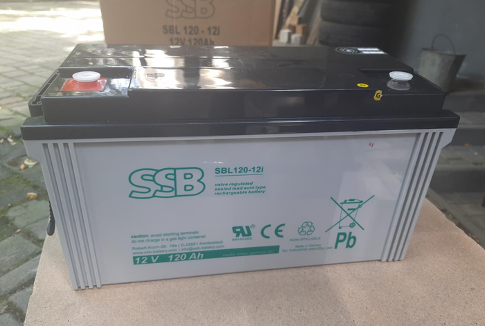 Аккумулятор AGM SSB SBL 120-12i(sh) 12v 120Ah (ID#2274209546), цена: 12730.50 ₴, купить на Prom.ua