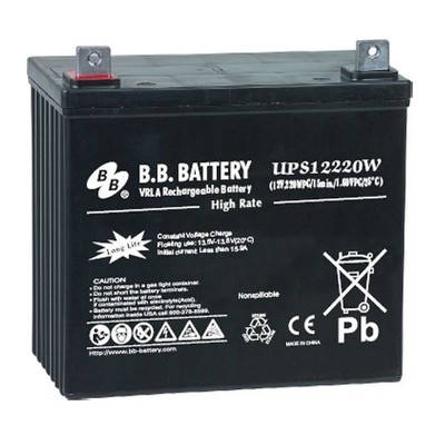 Аккумулятор AGM B.B. Battery UPS 12220 55 А/час, AGM (ID#2285449394 ...