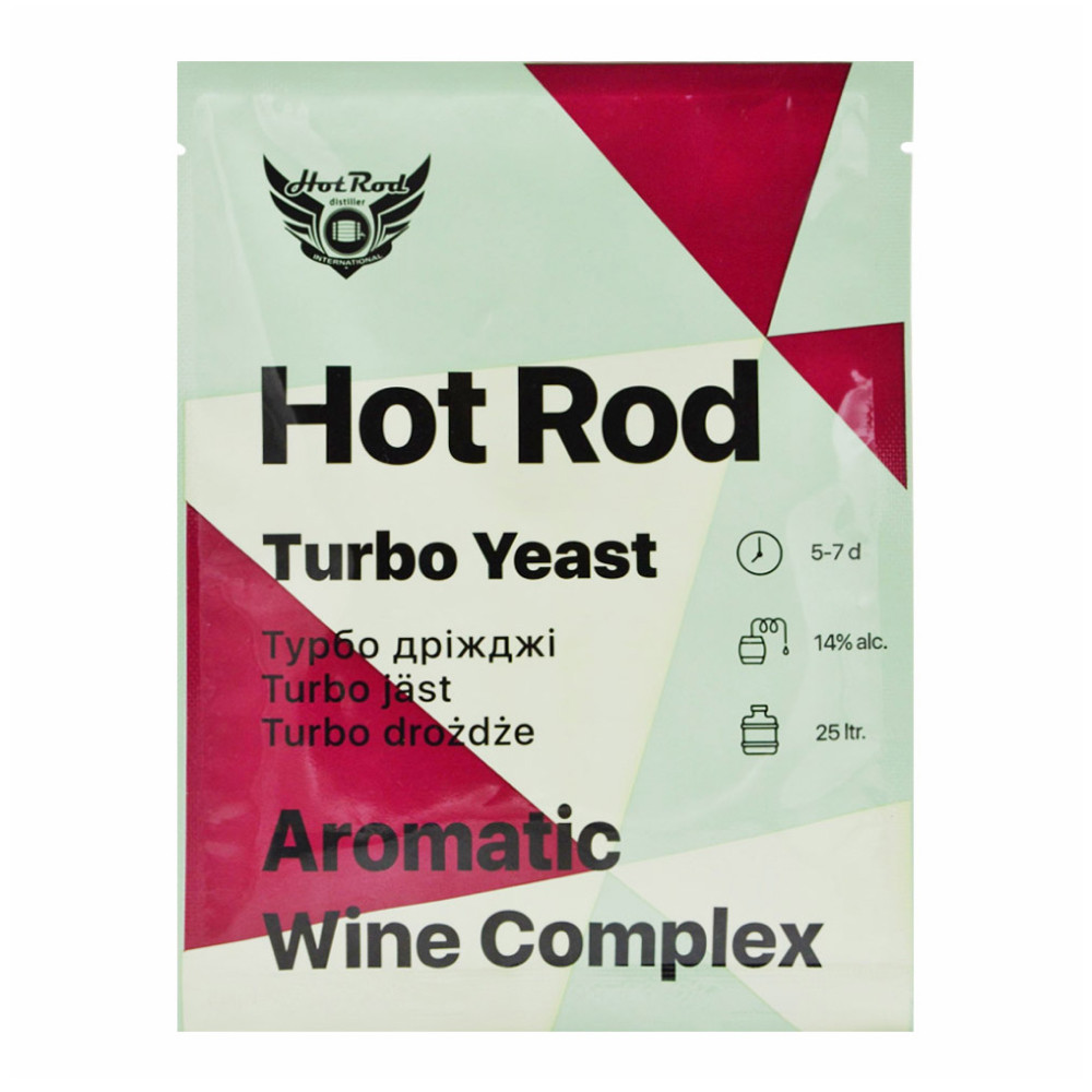 Винні дріжджі Hot Rod Aromatic Wine Complex, 40 г (ID#1884483747), ціна: 69 ₴, купити на Prom.ua
