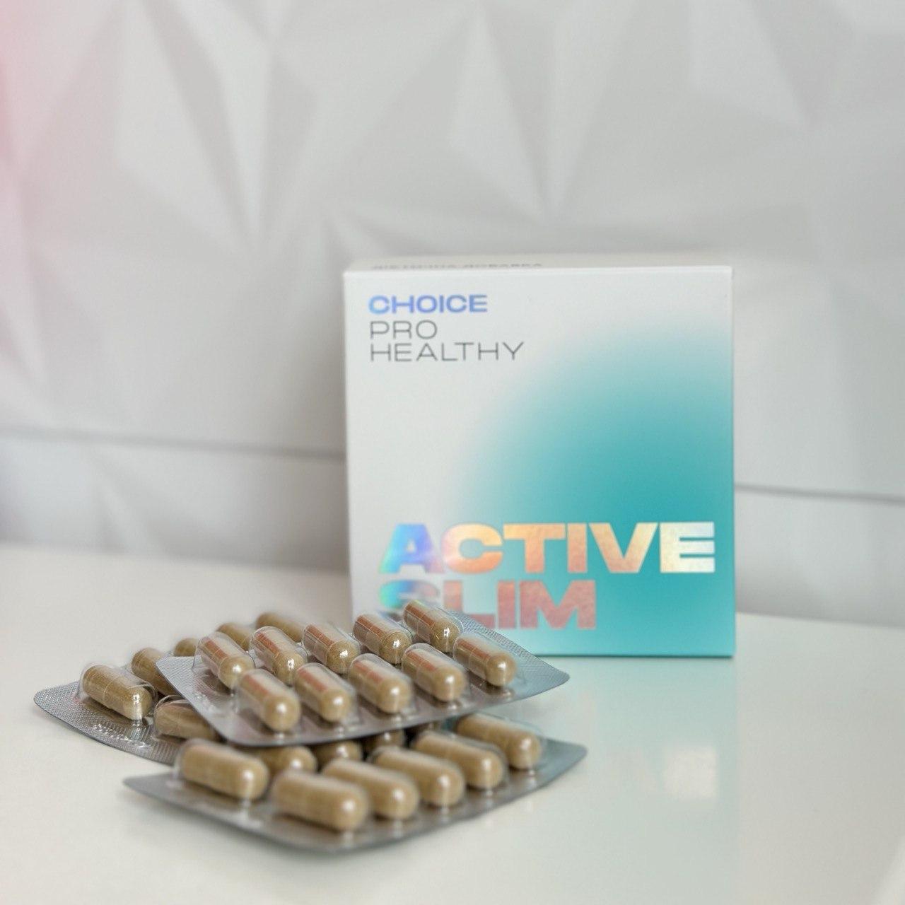 Капсули для схуднення від апетиту, контроль ваги та калорій Active Slim ...