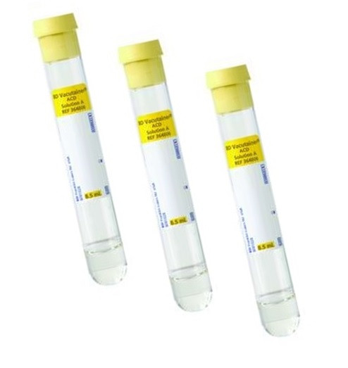 Пробірка з ACD-A, BD Vacutainer®, 8.5 мл, скло (100 шт в упаковці) (ID ...
