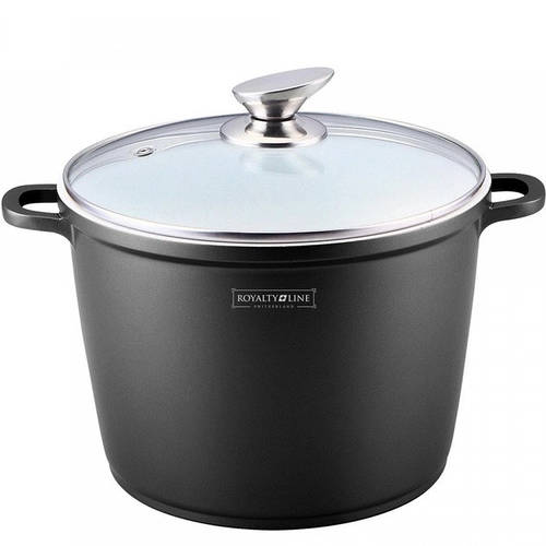 Каструля Royalty Line RL-AD24ML (7л, 24 см, мармурове антипригарне ...