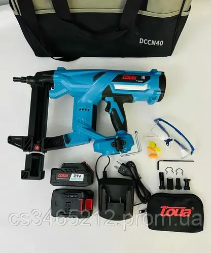 Монтажный газовый пистолет TOUA DCCN40A, аккумуляторный пистолет для бетона100 Дж (ID#2287085740 ...