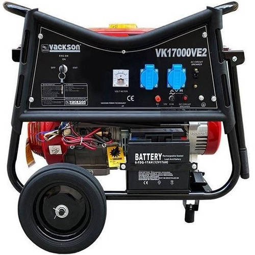 Мощный генератор Vackson, электростартер, с аккумулятором, 8 квт, AVR ...