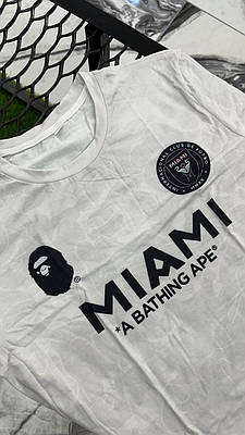 Miami a bathing ape футболка чоловіча трикотажна повсякденна майамі ...