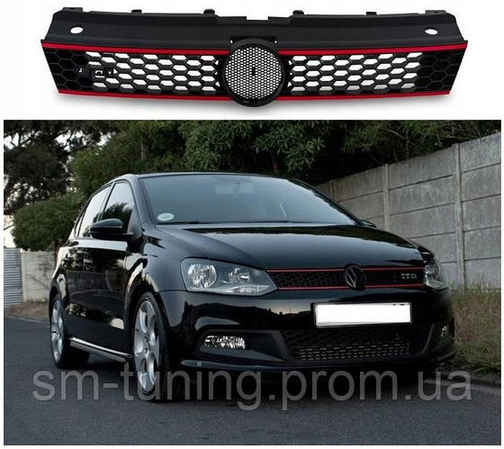 Решотка VW POLO 6R 09-14 GTI EDITION LOOK, цена: 5650 ₴, купить на Prom.ua