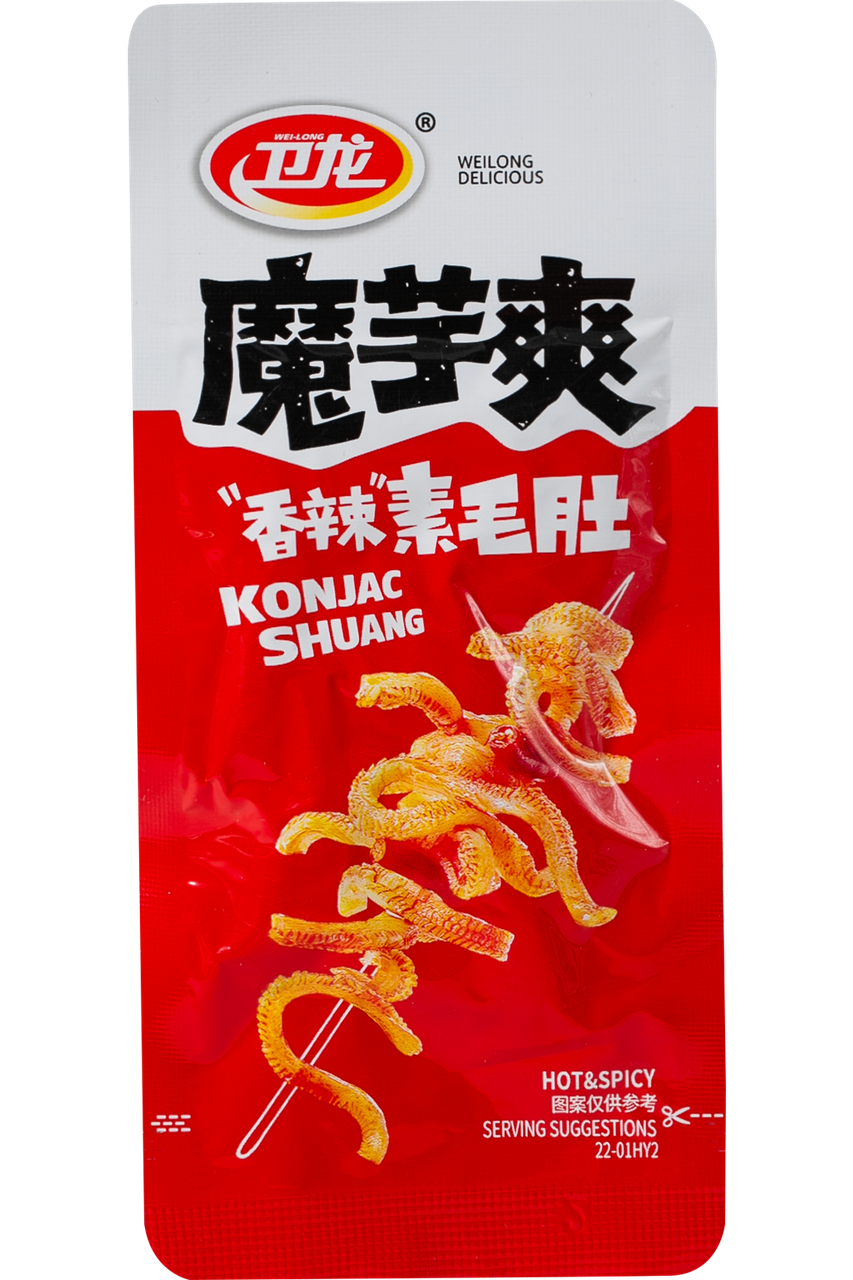 Конжак снек Konjac Shuang Hot & Spicy WEILONG 18 г (ID#2217981097 ...