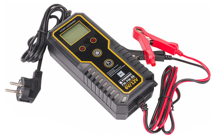 Аккумуляторная зарядка -30°C - 50°C микропроцессорная для автомобиля Powermat PM-PM-8B ptr (ID ...