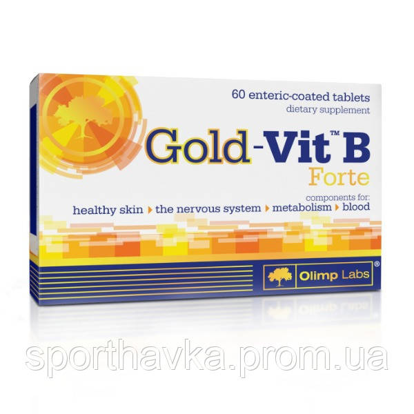 Gold-Vit B Forte Olimp (60 таблеток), цена: 288 ₴, купить на Prom.ua