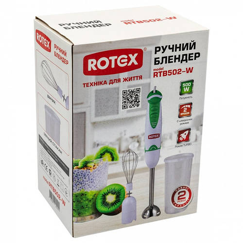 Блендер ROTEX RTB502-W - 12442 RTS (ID#2289761966), цена: 1452 ₴, купить на Prom.ua
