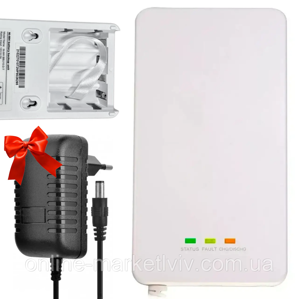 Купить Адаптер для роутера 12В, mini UPS BBU15-DT + Подарок Блок ...