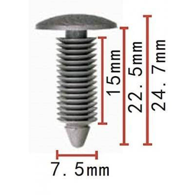 Кліпса кріплення обшивки салону підлокітника Ford Ranger F-150 Fusion ...