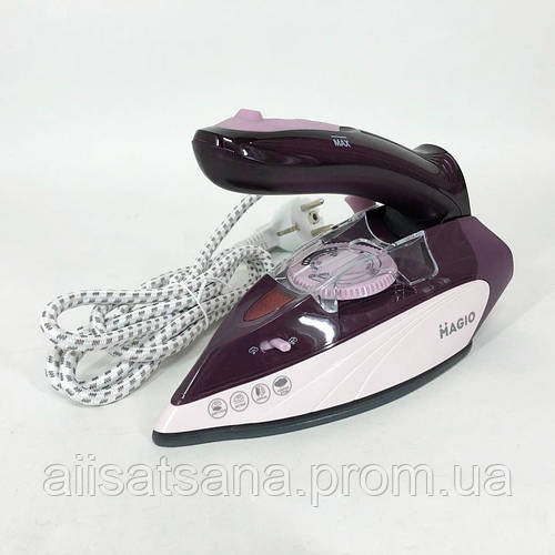 Утюги с паром Magio MG-549 1100 Вт, Эффективный паровой утюг для одежды, Утюг паровой бытовой BM ...