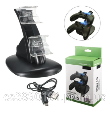 Зарядная станция на 2 джойстика XBOX ONE S/X подставка зарядка для ...