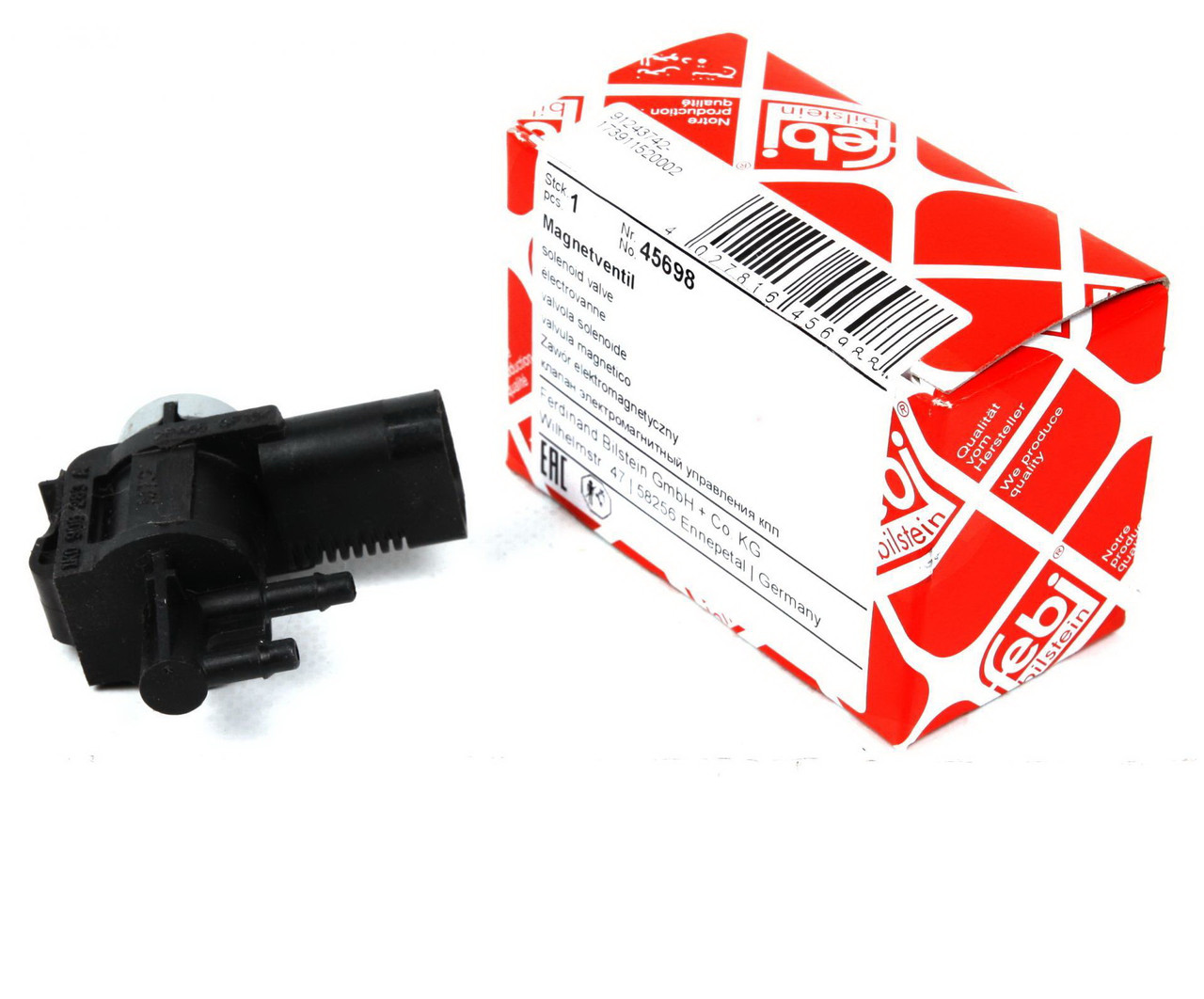 Клапан управления рециркуляции ВГ VW Caddy 04- Febi Bilstein 45698 (ID ...