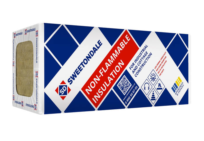 Минеральная вата THERMOWOOL ROOF N OPTIMA 150мм, плотность 100 кг/м3 ...