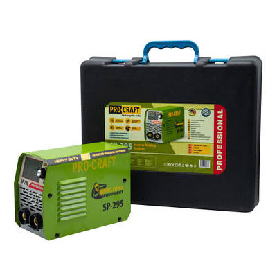 Інверторний зварювальний апарат Procraft SP295 ВМС (КЕЙС), ціна: 2451 ₴, купити на Prom.ua