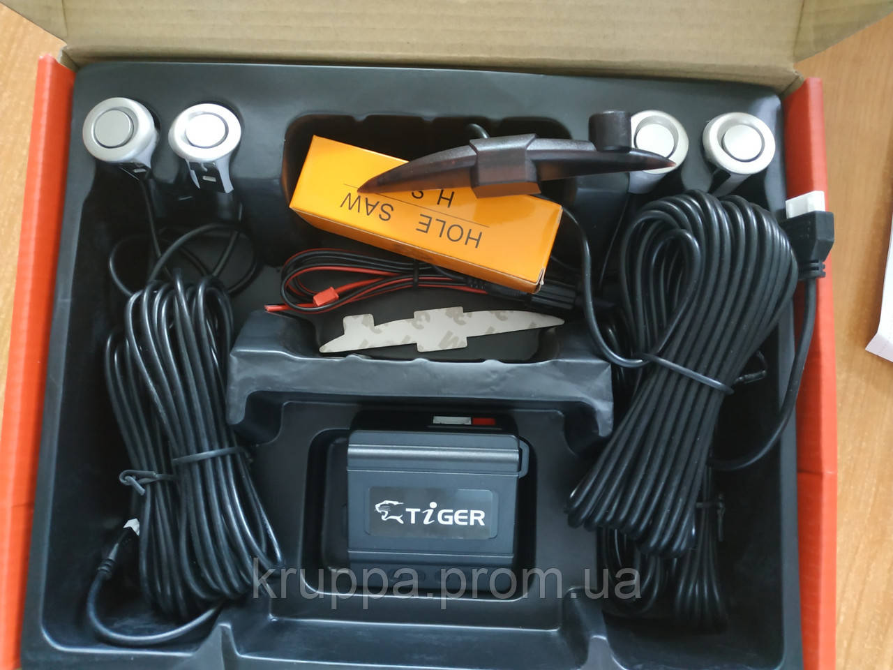 Парктроник TIGER PS-43 4 дат SLIM Silver d=18,8mm kr (ID#2292090461 ...