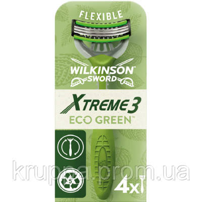 Бритва Wilkinson Sword Xtreme3 Eco Green 4 шт. (4027800175000) kr (ID ...