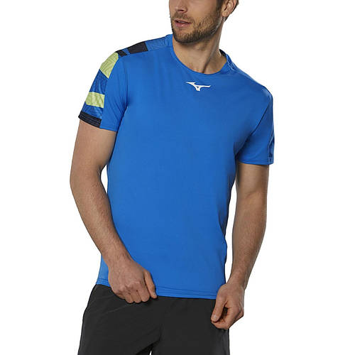 Мужская Футболка MIZUNO Shadow Graphic Tee синий (2XL) 62GA2002-25 2XL ...