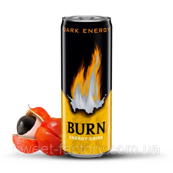 Энергетик Burn Dark Energy Drink Цитрус 250ml (ID#1653651739), цена ...