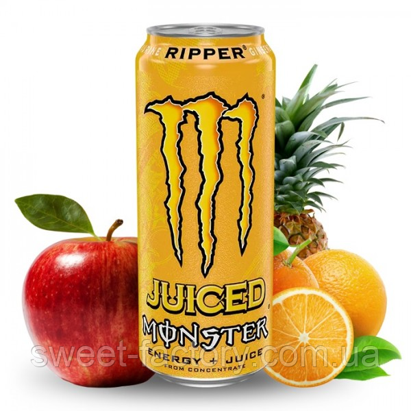 Энергетик Monster Energy Ripper Juice 500ml, цена: 299 ₴, купить на Prom.ua