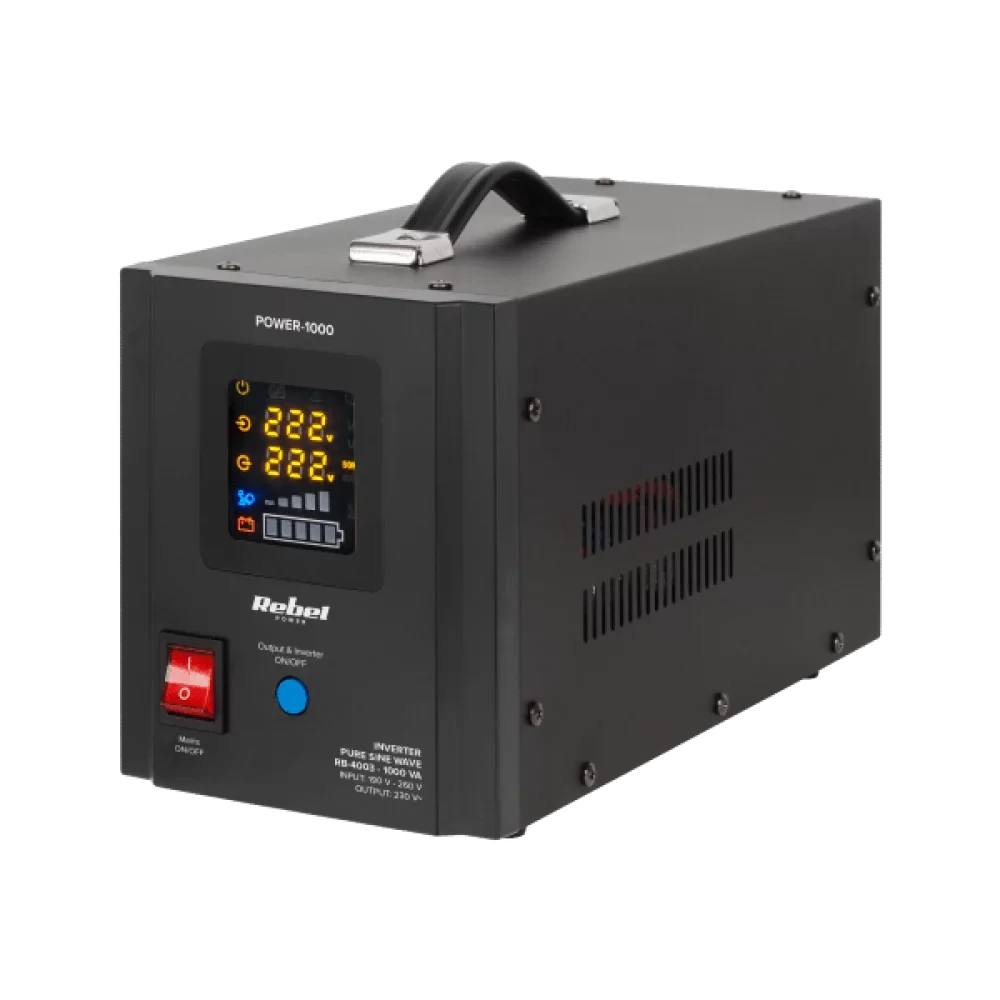 Инвертор Rebel POWER-1000 - Блок питания аварийный преобразователь с ...