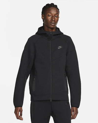 Кофта чоловічі Nike Sportswear Tech Fleece Windrunner Full-Zip Hoodie ...