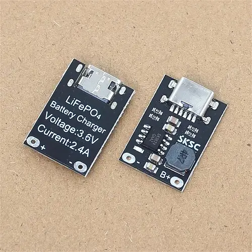 Type-C Модуль зарядки 1S LiFePO4 3.6V 2.4A (SK3624) (ID#2293711102 ...