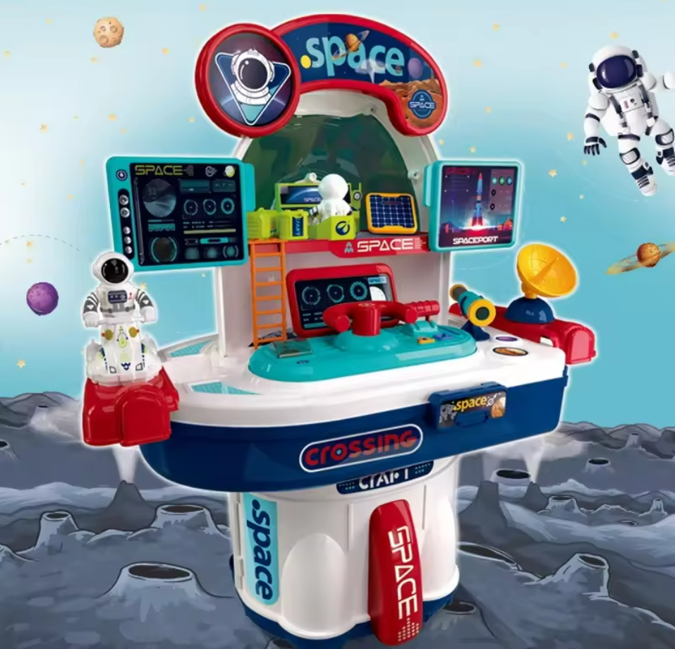 Игровой набор "Космическая станция" (ракета 38 см, фигурки, со ...