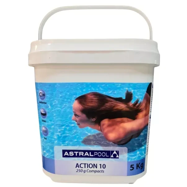 Мультифункциональние таблетки хлора 3 в 1 250 гр. Astral Pool, 5 кг (ID ...