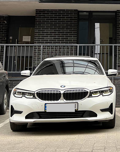 Бампер передний BMW G20 в сборе без парктроников белый (ID#2295690730 ...